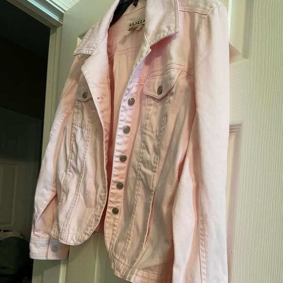 Jackets & Coats | Light Pink Denim Jacket | Poshmark